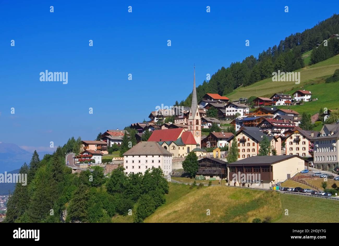 val gardena, gröden, val gardenas Stock Photo - Alamy
