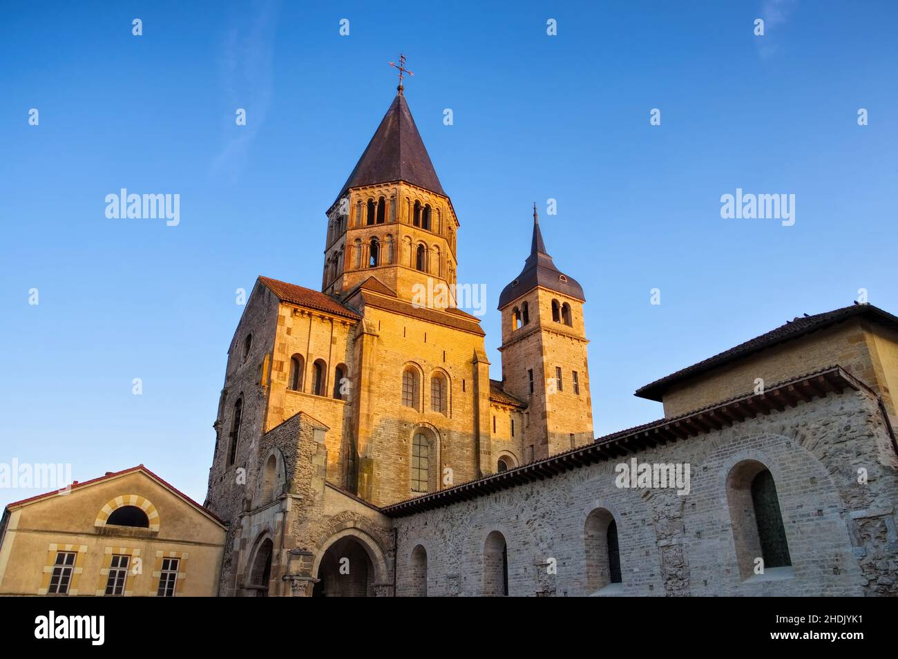 Abbey of cluny cathedral hi-res stock photography and images - Alamy