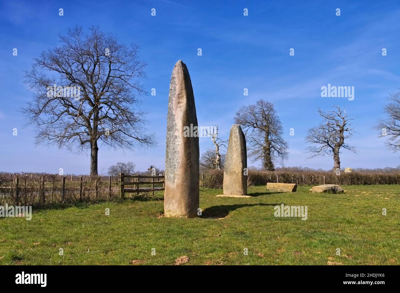 stone circle, menhir, stone circles, menhirs Stock Photo - Alamy