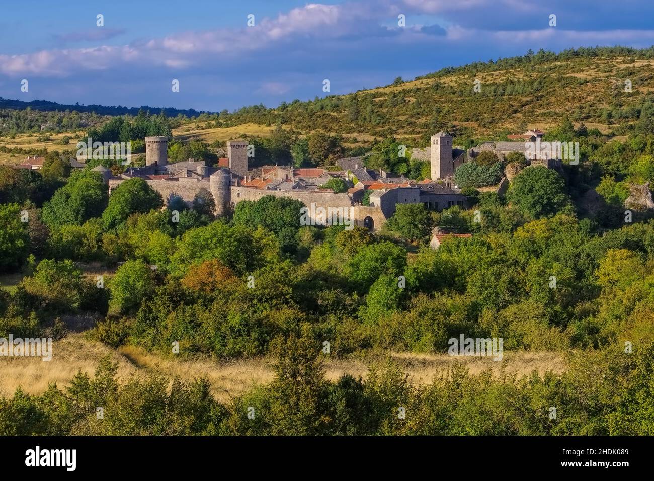 city fortification, wall mounting, la couvertoirade, city ...
