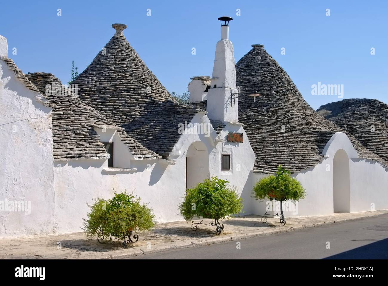 alberobello, trulli, cone structures, alberobellos, trullis Stock Photo ...