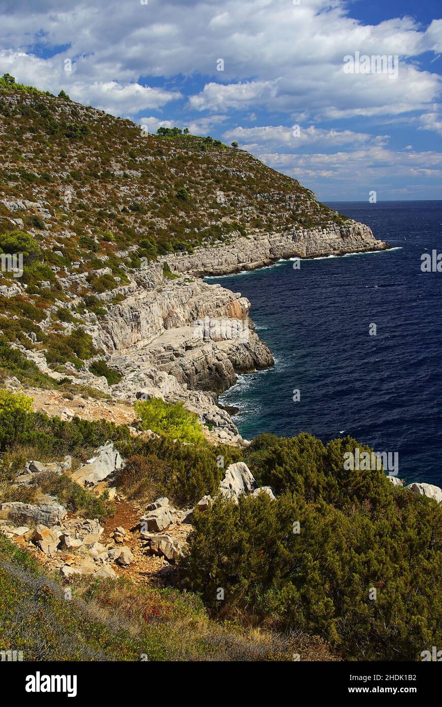 croatia, cliff, croatias, cliffs Stock Photo - Alamy