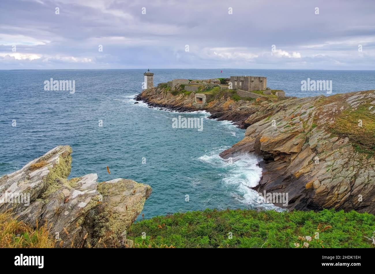 lighthouse, brittany, le conquet, lighthouses, brittanies Stock Photo ...