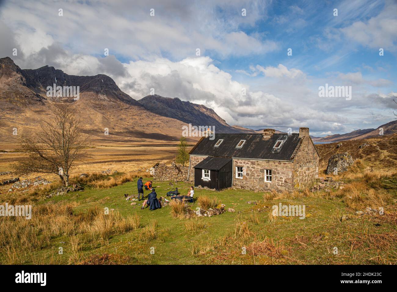 The Fisherfield Six Munros, Scotland Stock Photo - Alamy