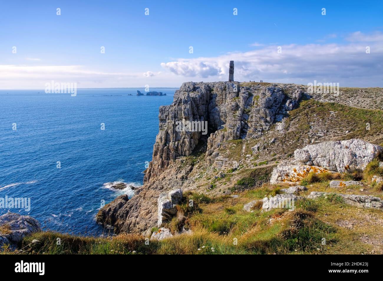 coast, brittany, atlantic ocean, pointe de penhir, crozon, coasts ...