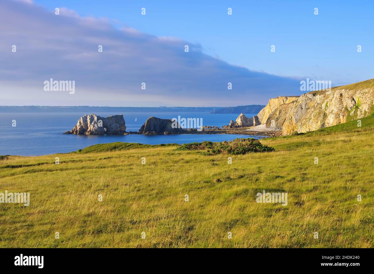 coast, brittany, crozon, coasts, brittanies, crozons Stock Photo - Alamy