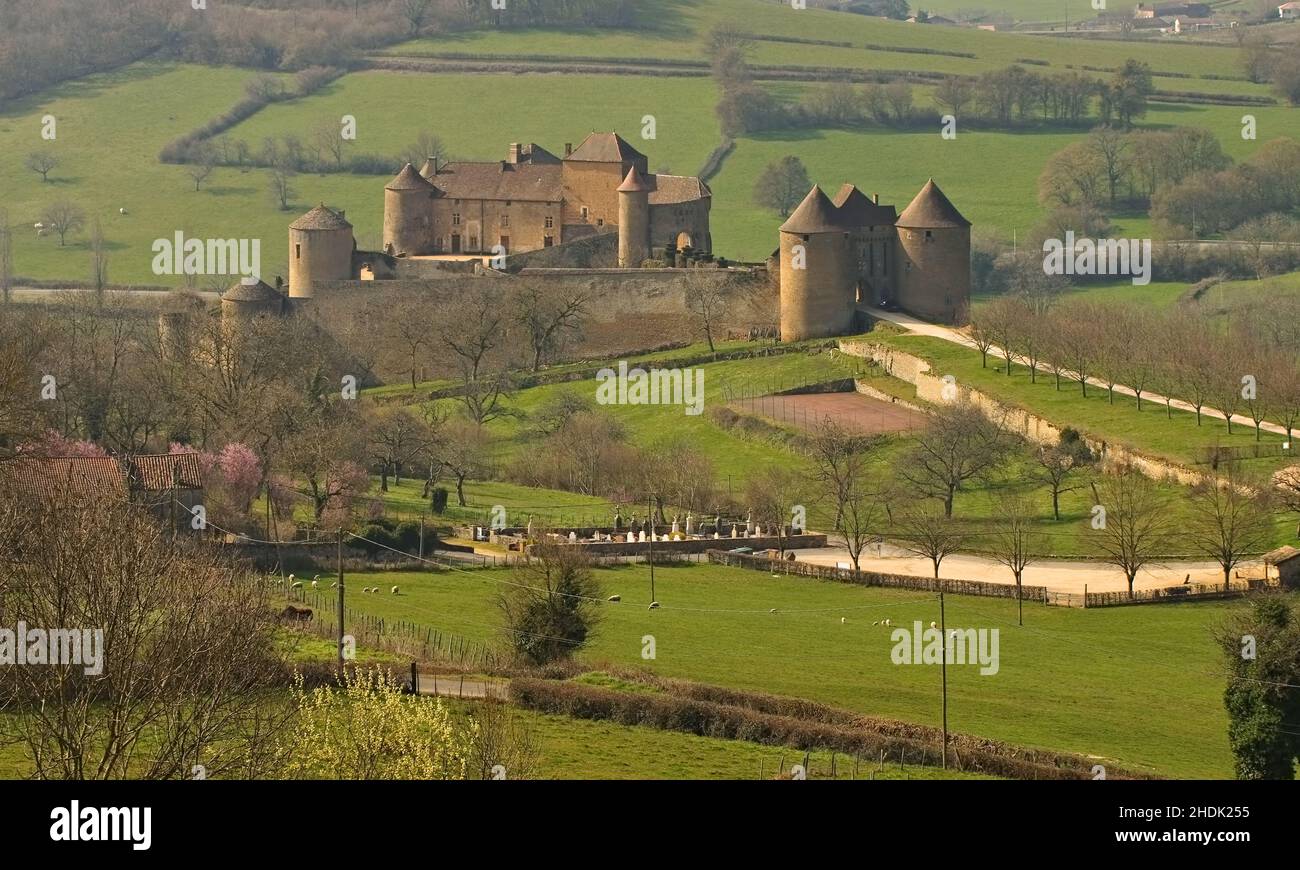 Berze castle hi-res stock photography and images - Alamy