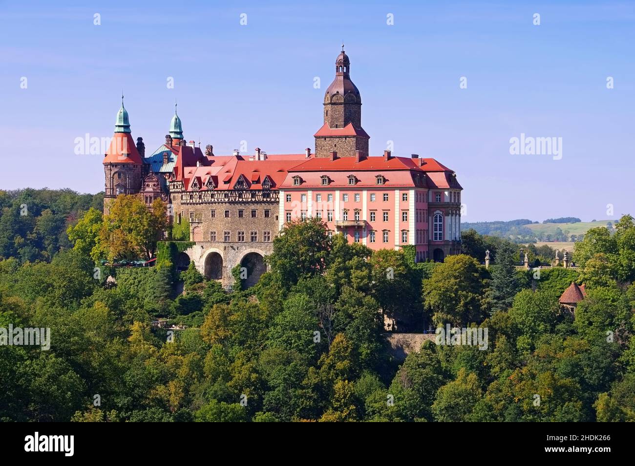 castle fürstenstein, waldenburg, fürstenstein Stock Photo - Alamy