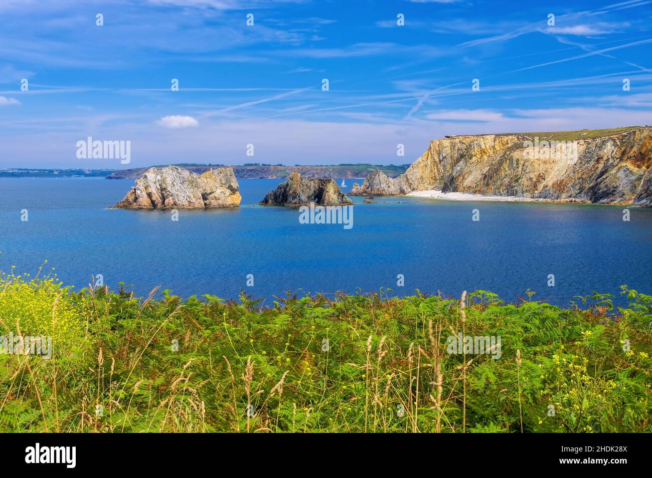 atlantic coast, crozon, atlantic coasts, crozons Stock Photo - Alamy