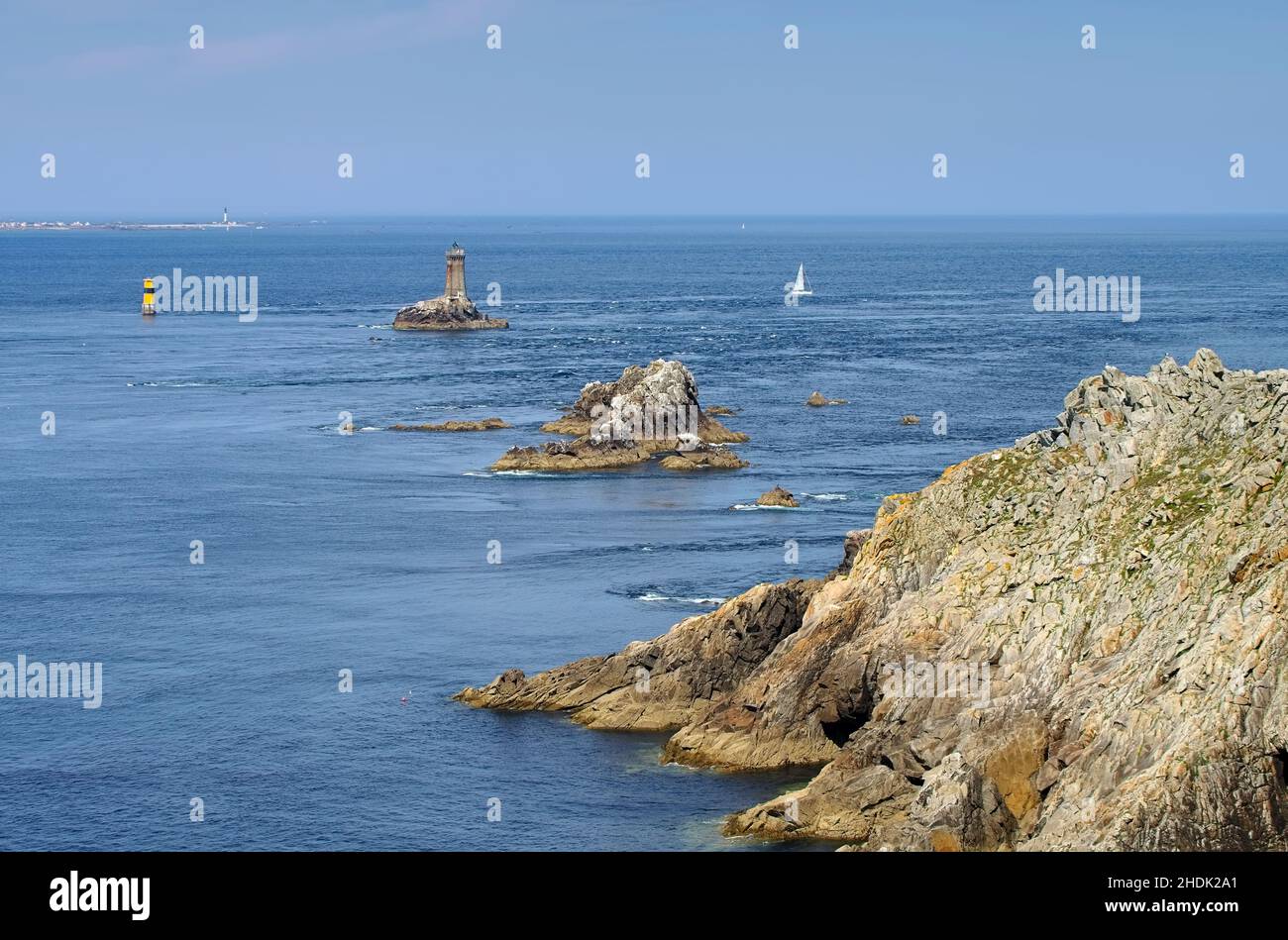 lighthouse, pointe du raz, phare de la vieille, lighthouses, pointe du ...