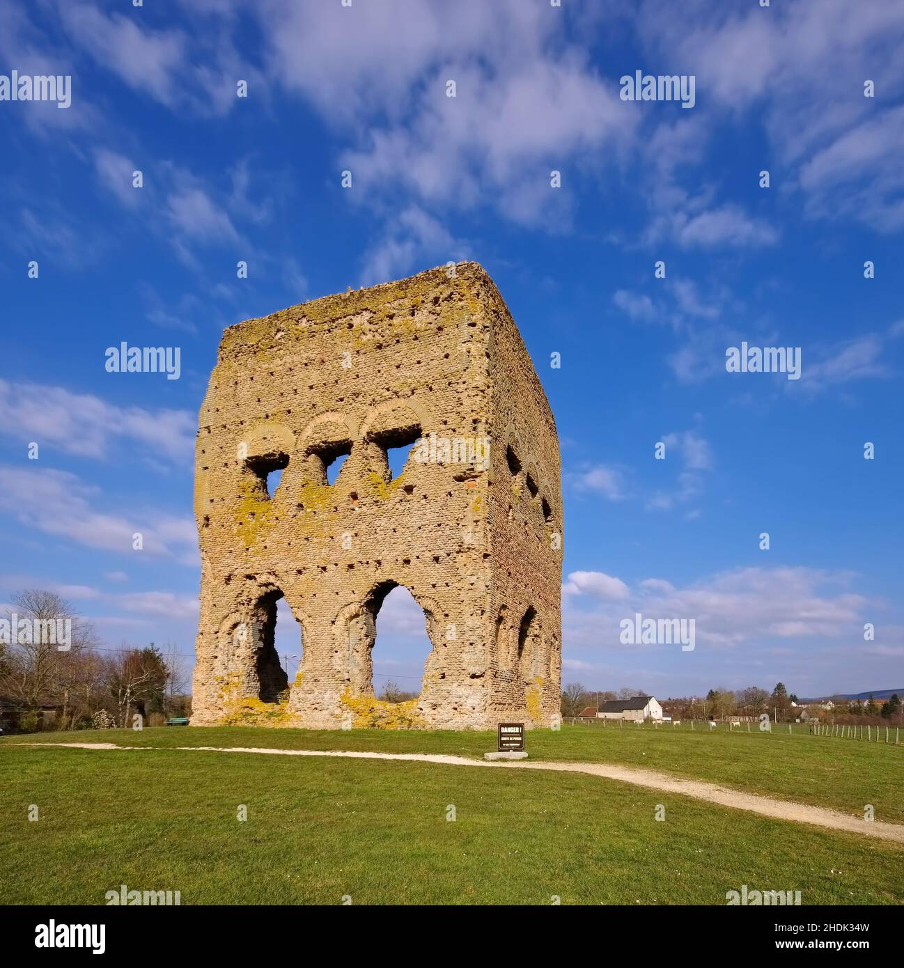 autun, Temple of Janus Stock Photo - Alamy