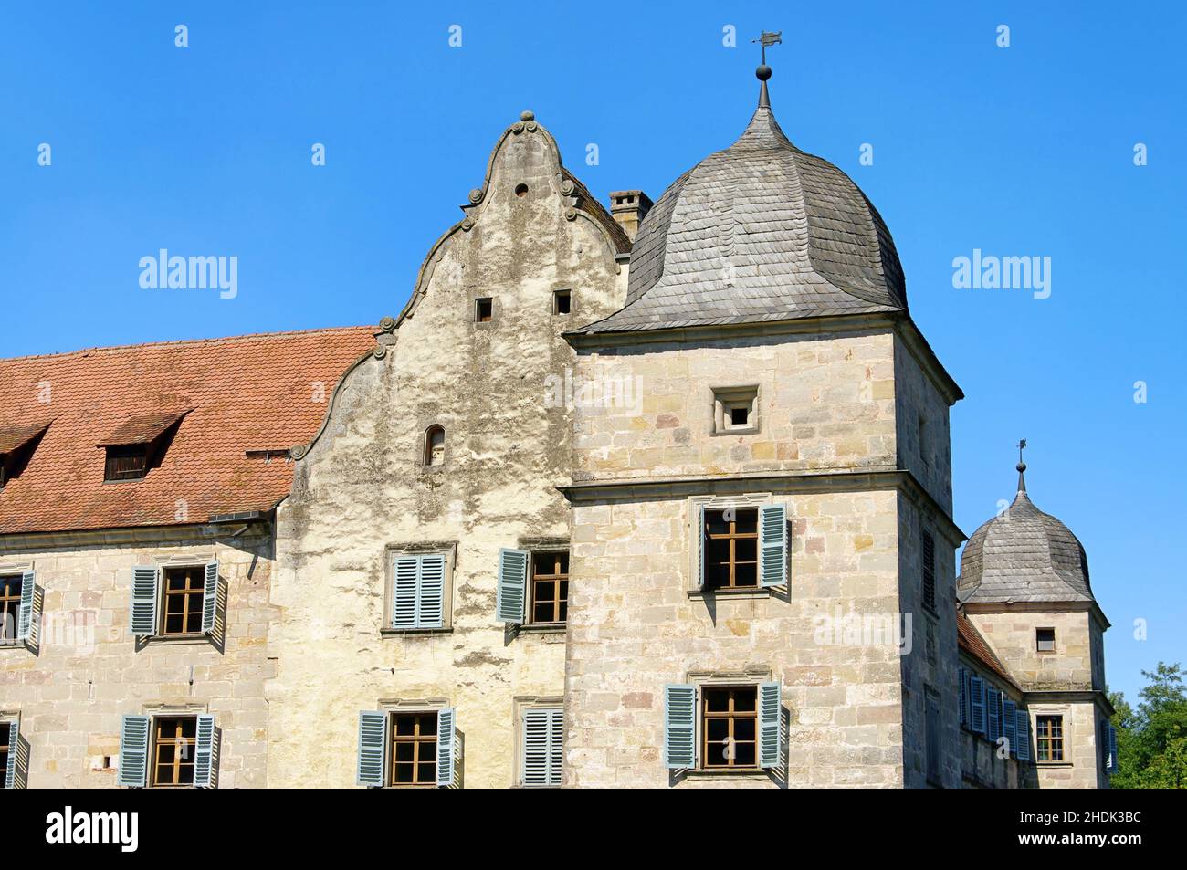 renaissance castle, renaissance castles Stock Photo - Alamy