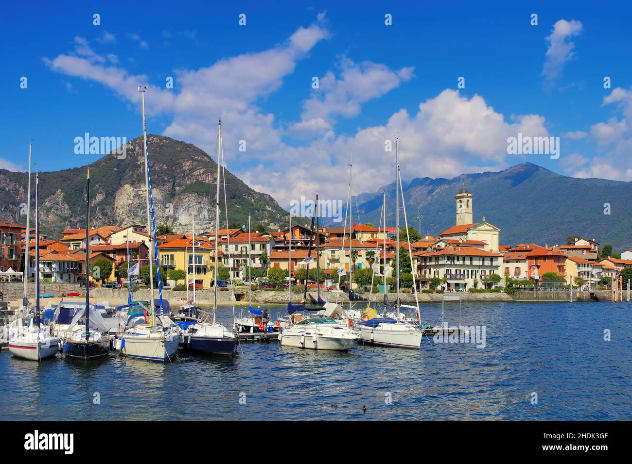 lake maggiore, feriolo, lake maggiores Stock Photo - Alamy