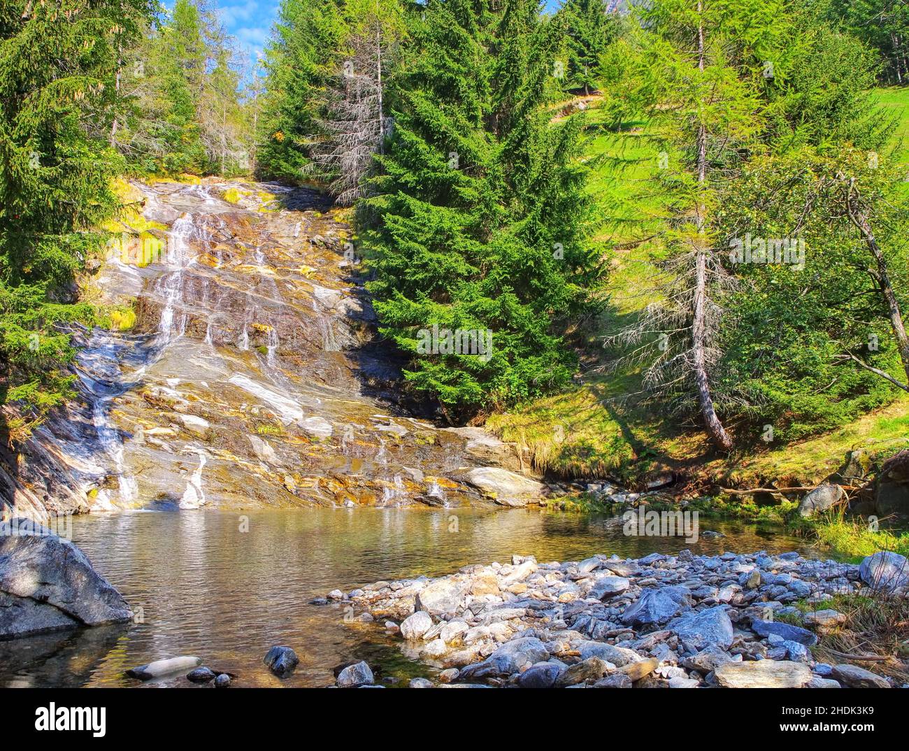 waterfall, maggia, cascade, waterfalls Stock Photo - Alamy