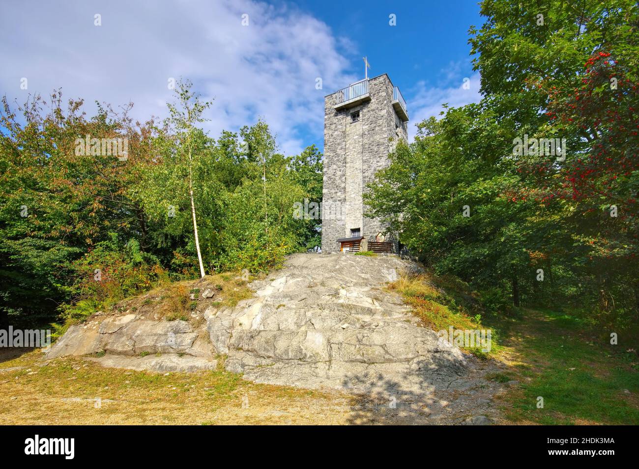 Forest observation tower hi-res stock photography and images - Alamy