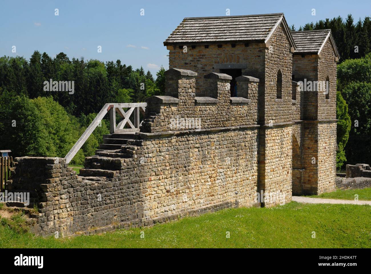 Roman limes ruins hi-res stock photography and images - Alamy