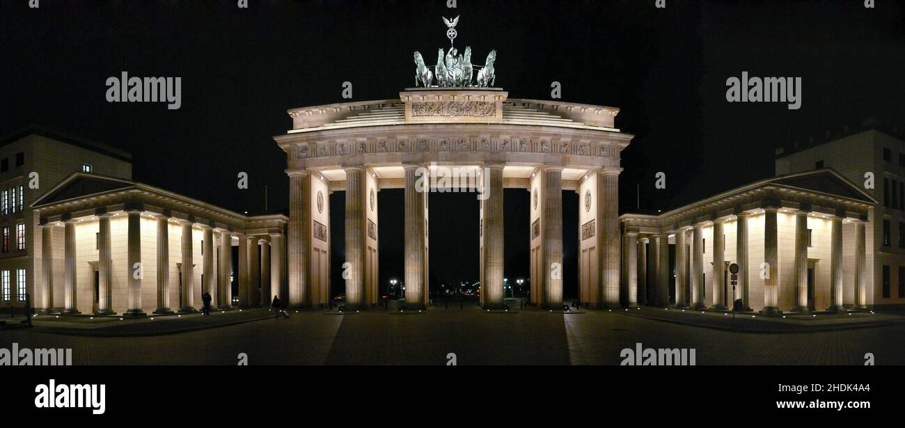berlin, brandenburg gate, brandenburg gates Stock Photo - Alamy