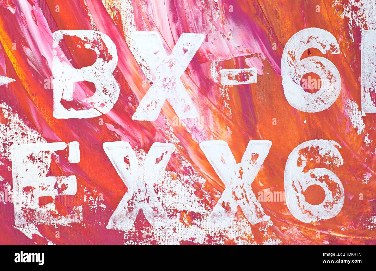 paintings, coding, painting Stock Photo - Alamy