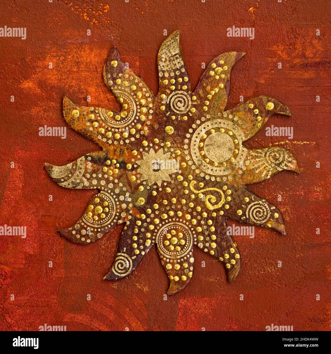 Suns patterns hi-res stock photography and images - Alamy