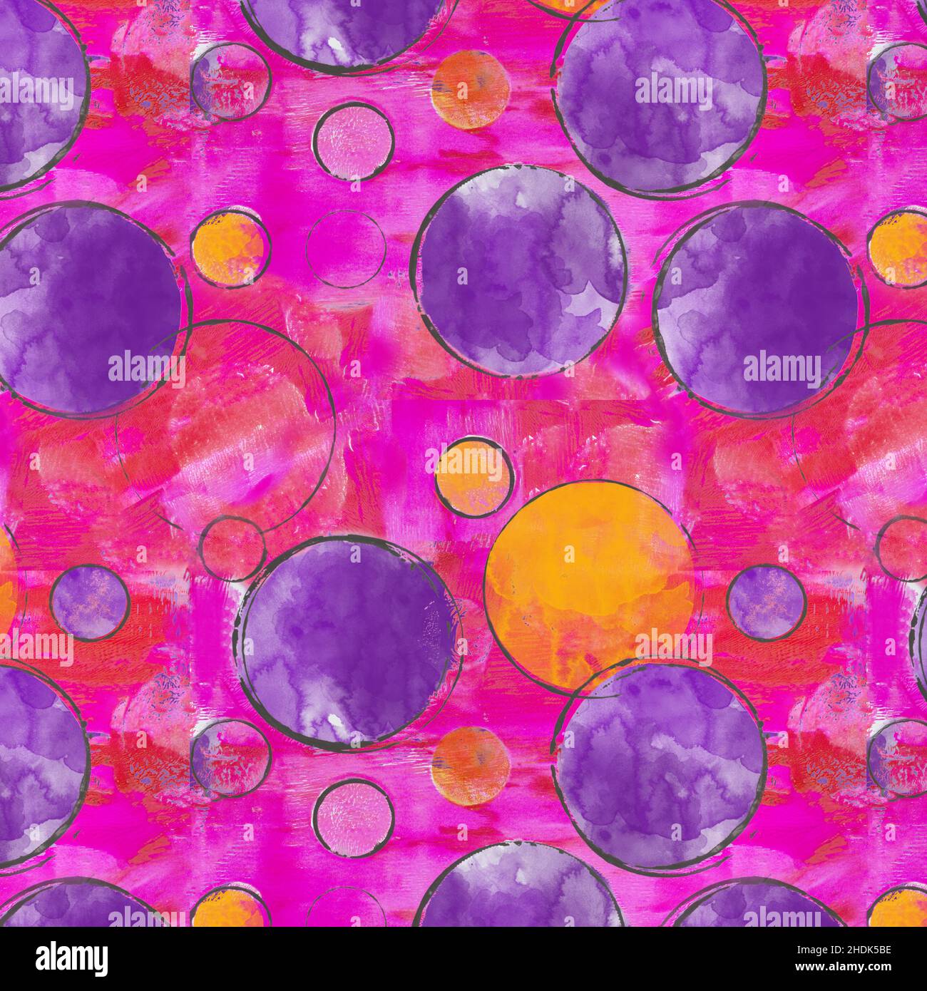 Squares and circles art background hi-res stock photography and images ...