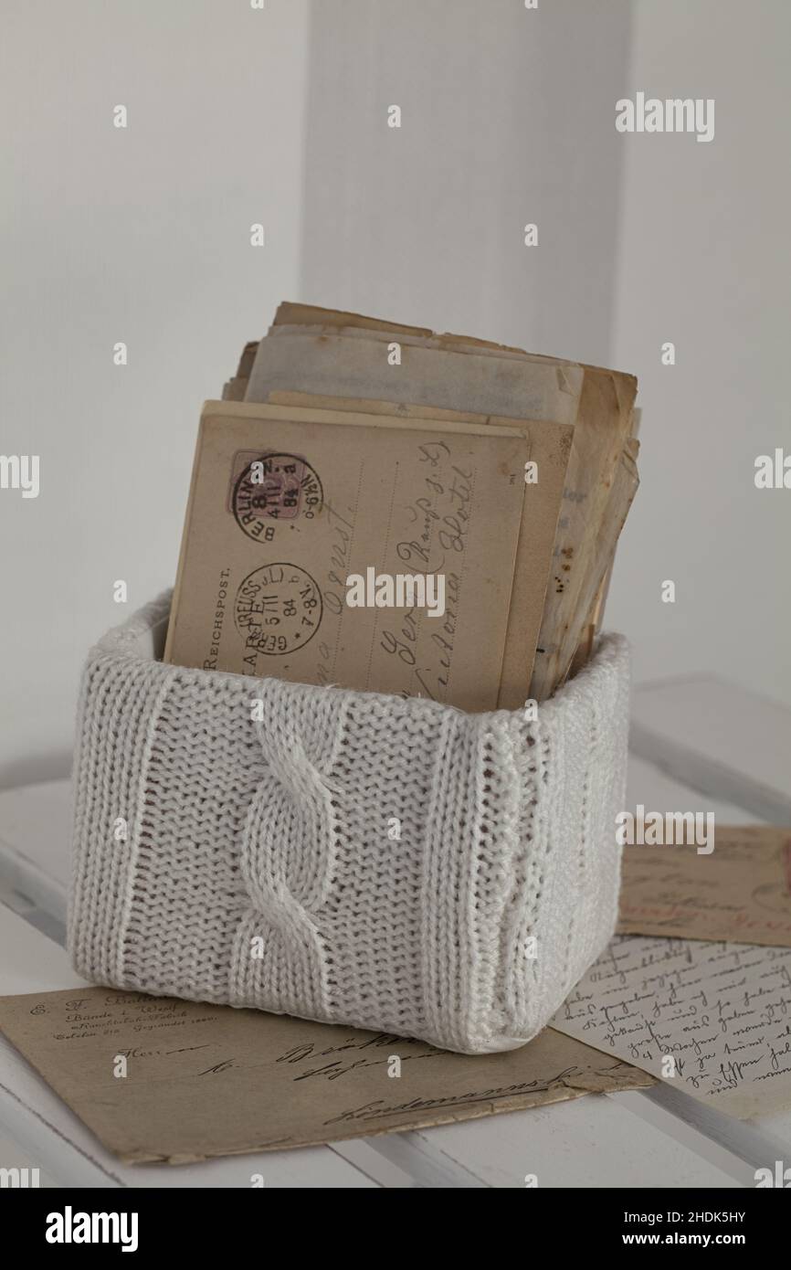 nostalgia, letters, postcards, nostalgias, letter, postcard Stock Photo ...