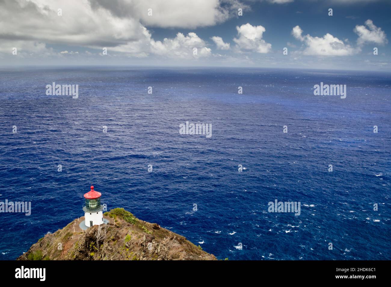 lighthouse, pacific ocean, oahu, lighthouses, pacific oceans Stock ...