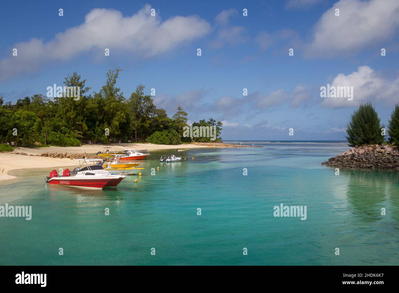 boat, seychelles, boats Stock Photo - Alamy