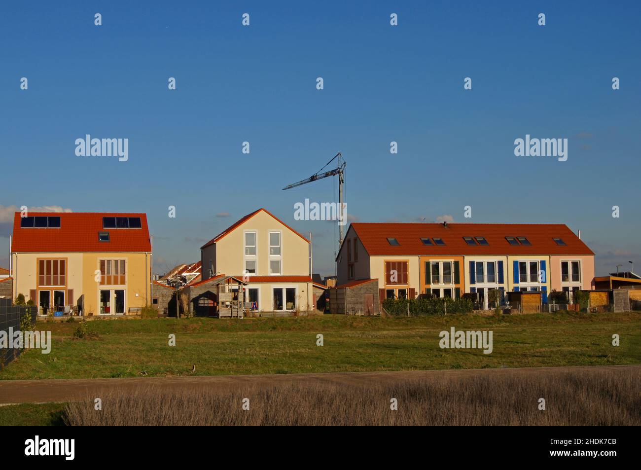 row house, housing development, row houses, housing developments Stock ...