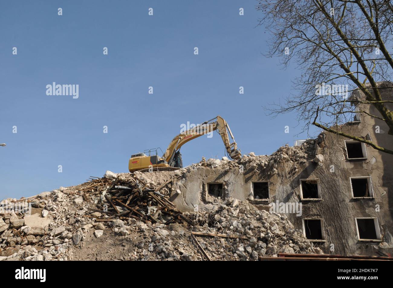 rubble, demolition, rubbles, demolitions Stock Photo - Alamy
