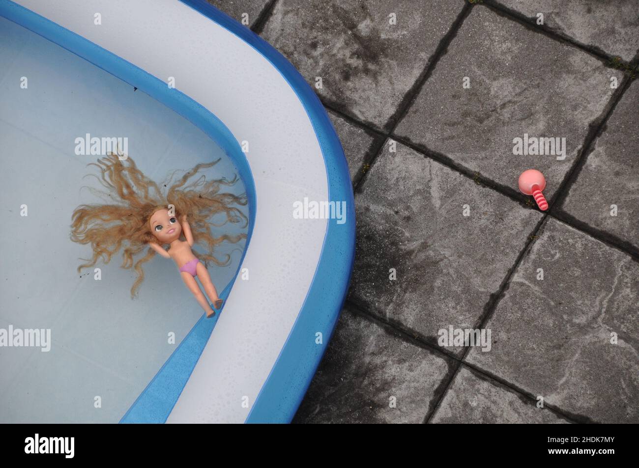 doll, swimming pool, dolls, pools Stock Photo - Alamy