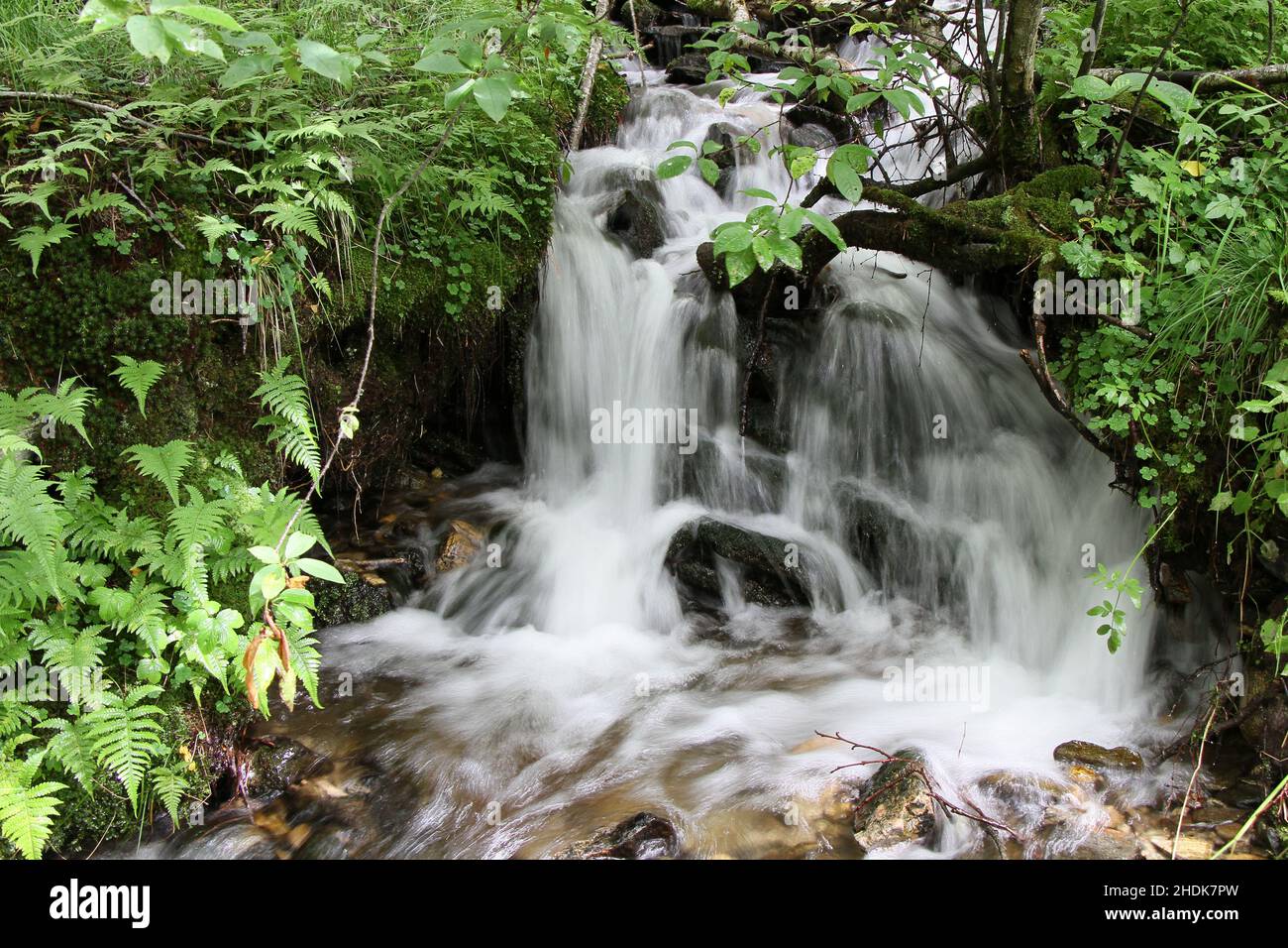 waterfall, mountain stream, cascade, waterfalls, mountain streams Stock ...