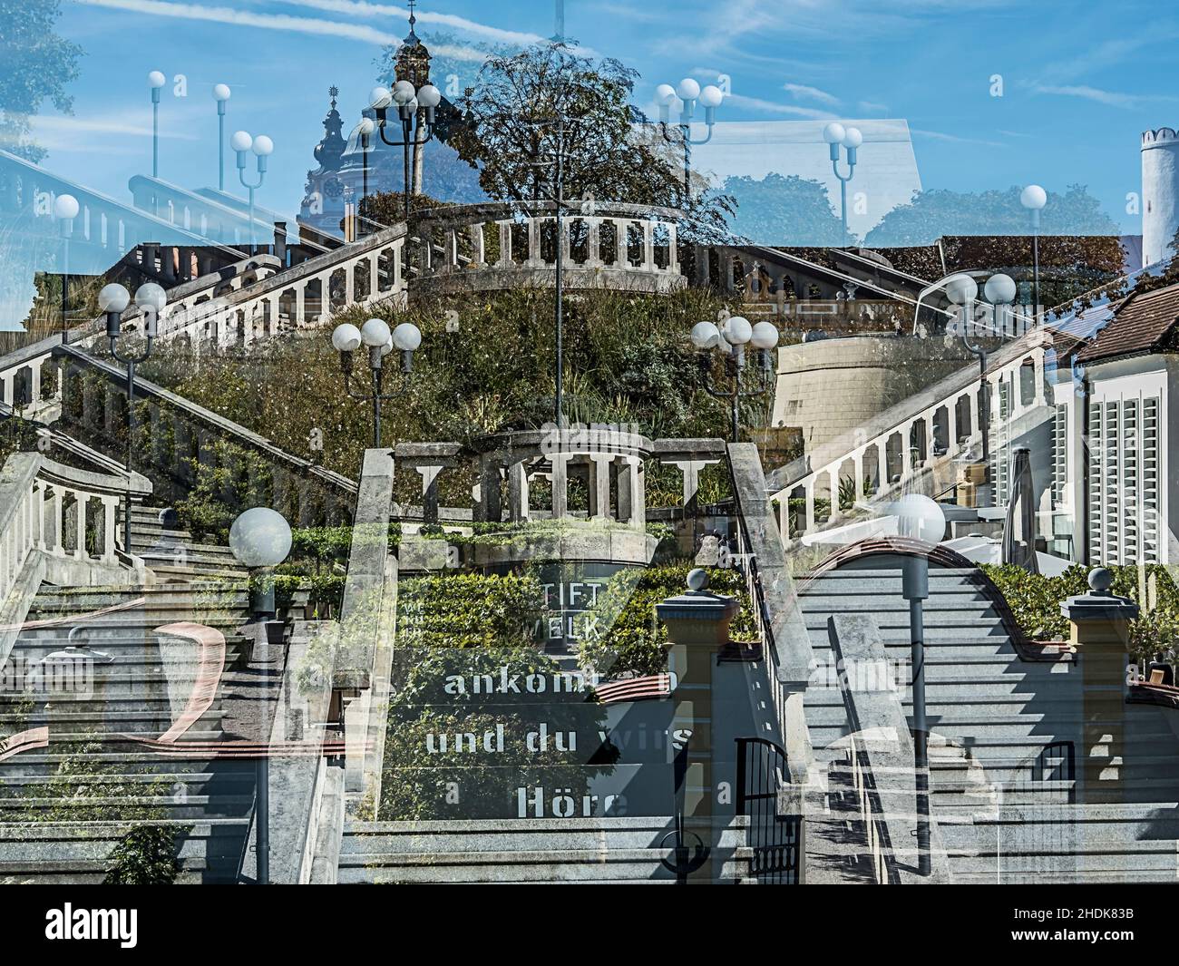 Melk abbey stairs hi-res stock photography and images - Alamy