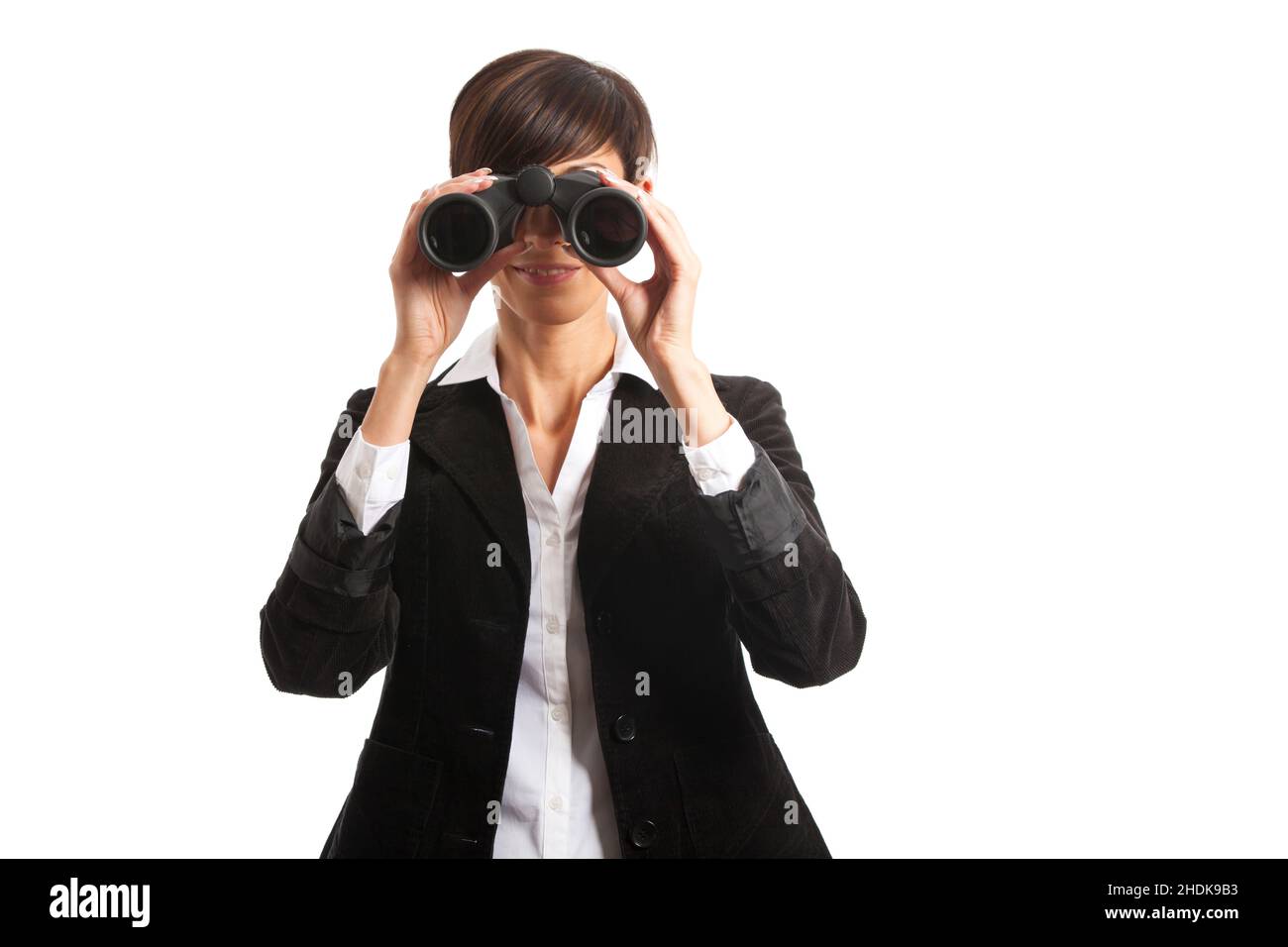 Spying on woman hi-res stock photography and images - Alamy