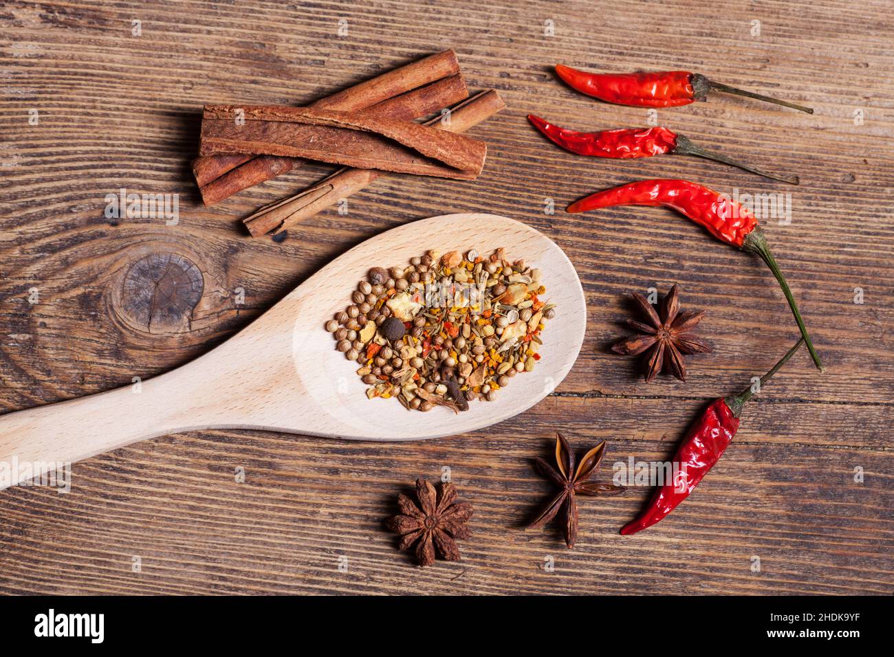 spices, spice mixture, spice, spice mixtures Stock Photo - Alamy