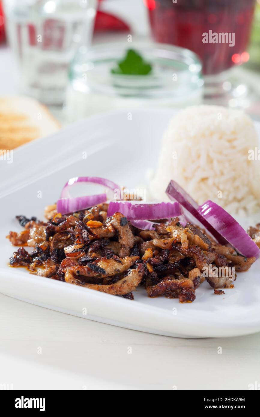 Typical greek dishes hi-res stock photography and images - Alamy