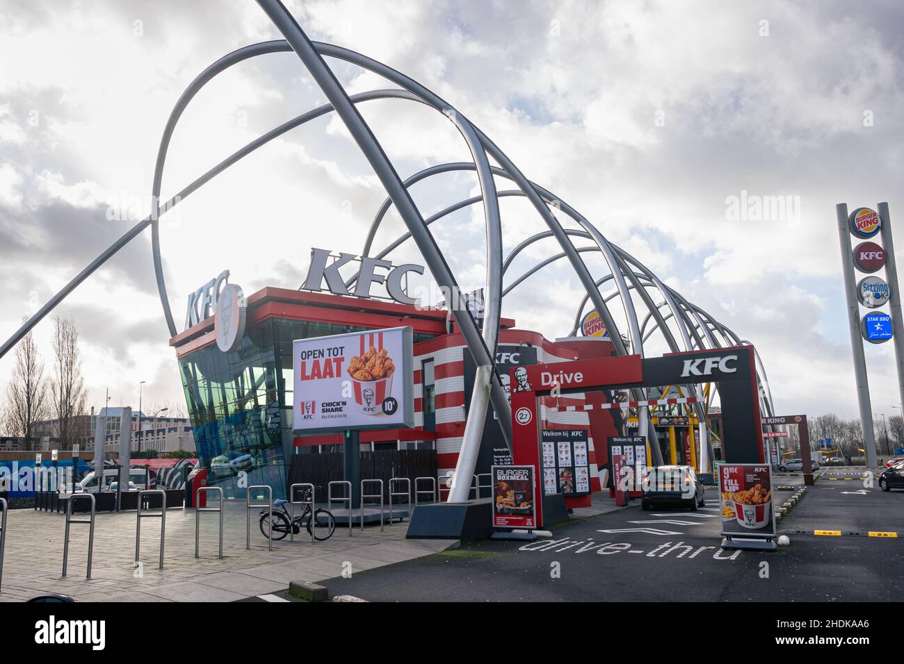 Establishment of fast food restaurant KFC (Kentucky Fried Chicken) in ...