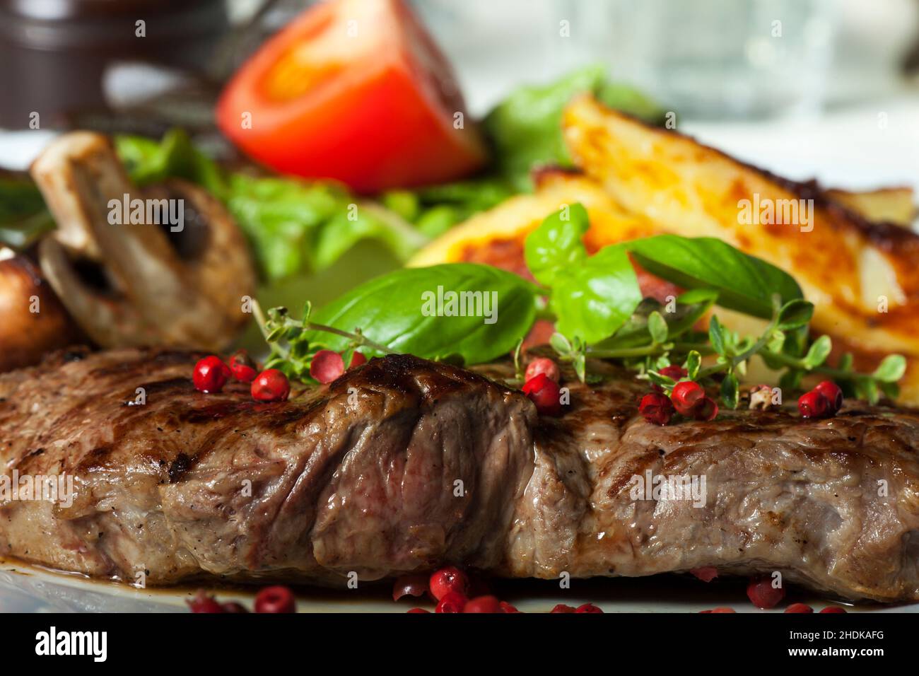 lunch, beef fillet, lunch time, beef fillets, filet, steak Stock Photo ...