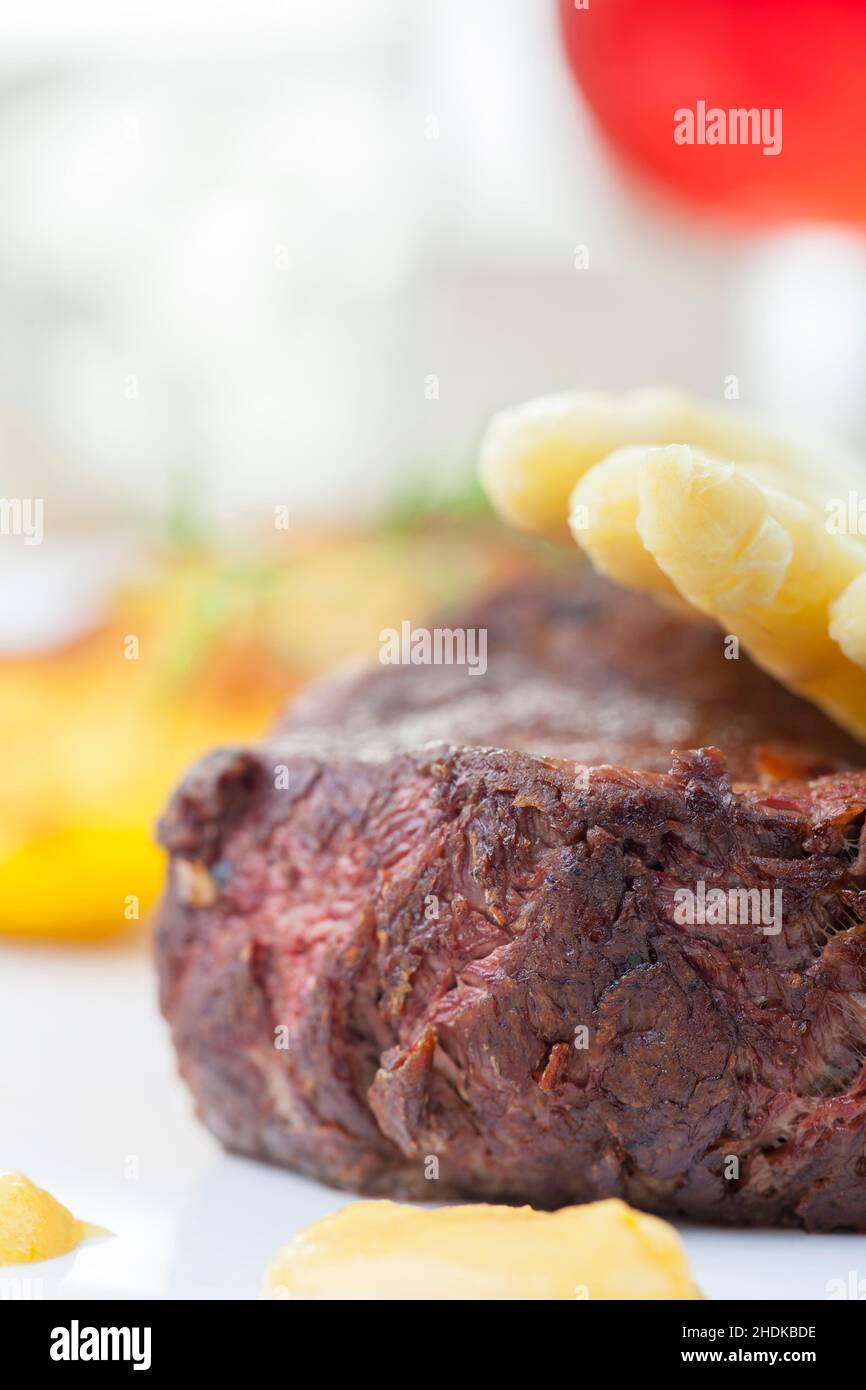 asparagus, beef fillet, asparagus spear, asparagus spears, beef fillets ...