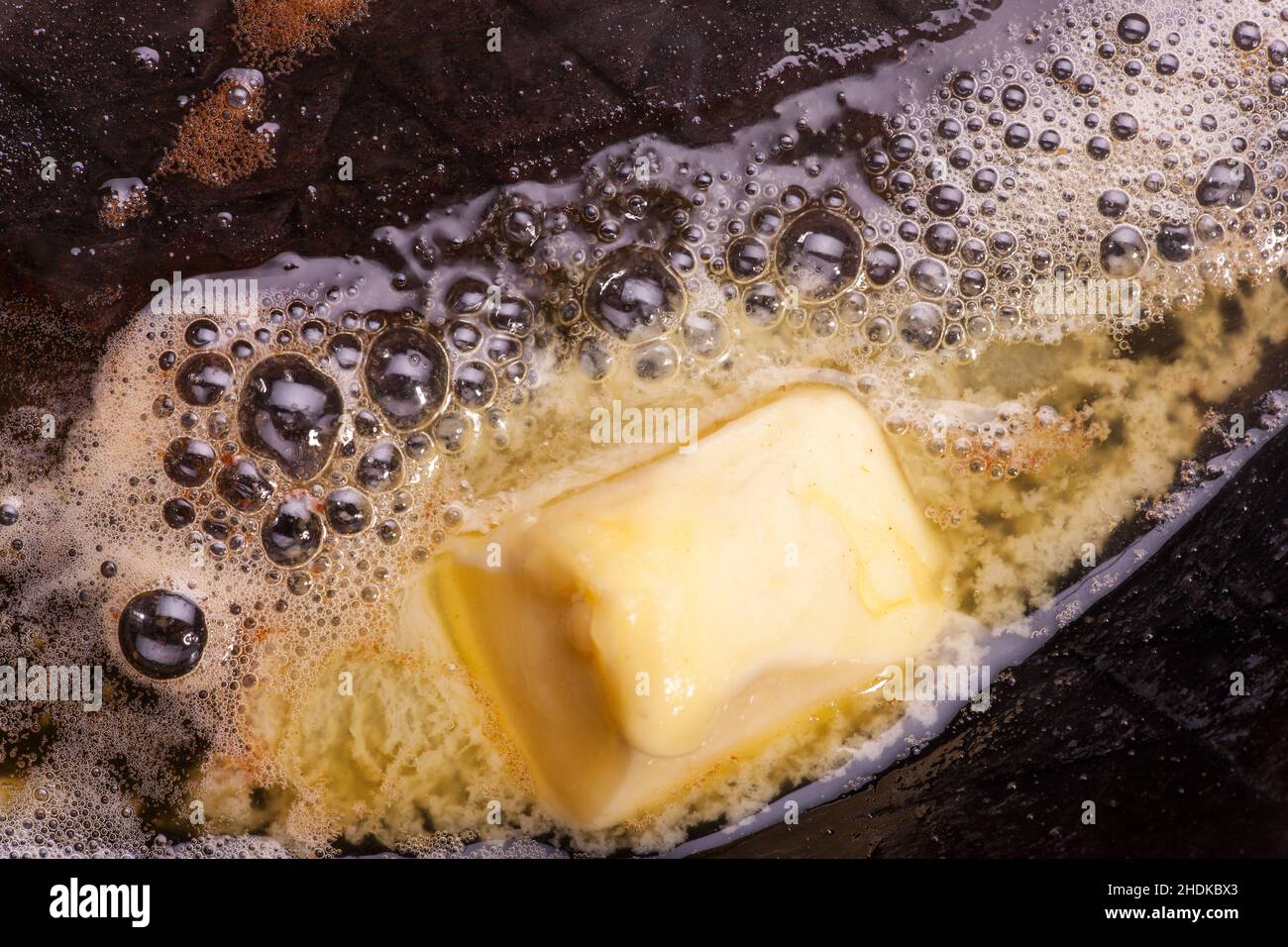 Melting butter pan hi-res stock photography and images - Alamy