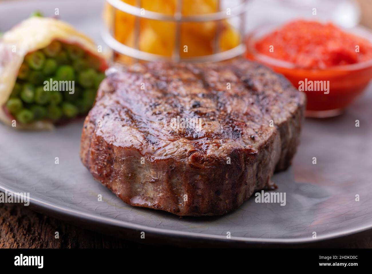 dinner, beef fillet, dinners, beef fillets, filet, steak Stock Photo ...