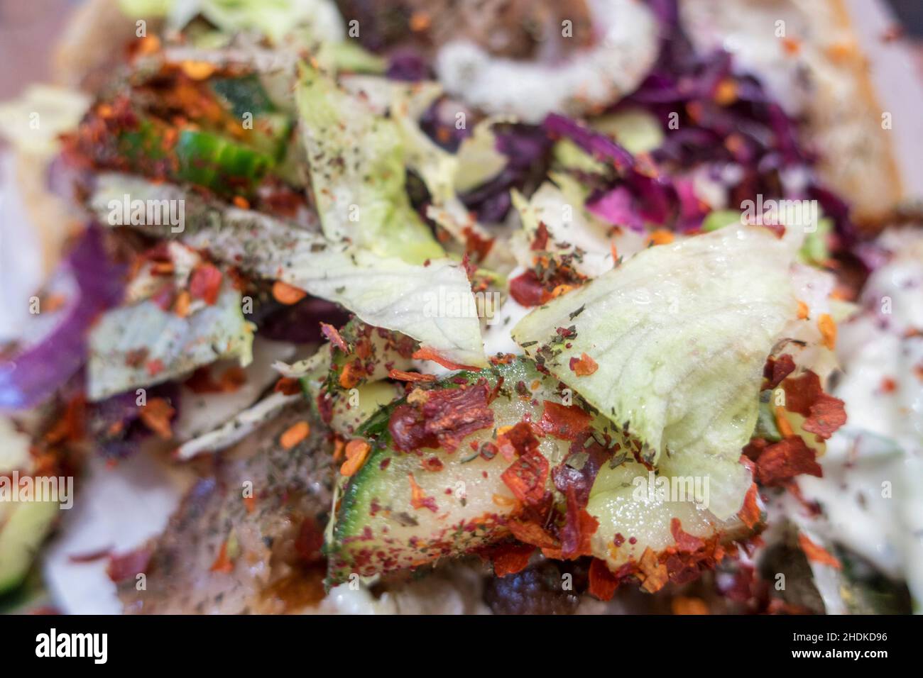 stuffing, doner kebab, doner kebabs Stock Photo - Alamy