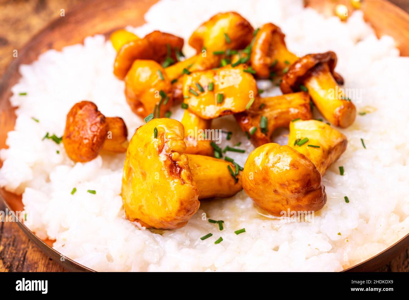 chanterelles, mushroom risotto, chanterelle, mushroom risottos Stock ...