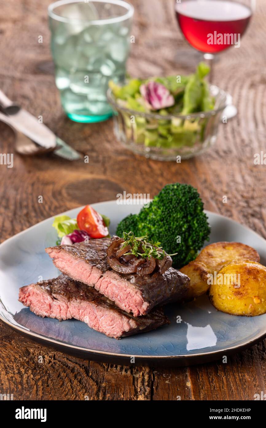 dinner, beef fillet, dinners, beef fillets, filet, steak Stock Photo ...