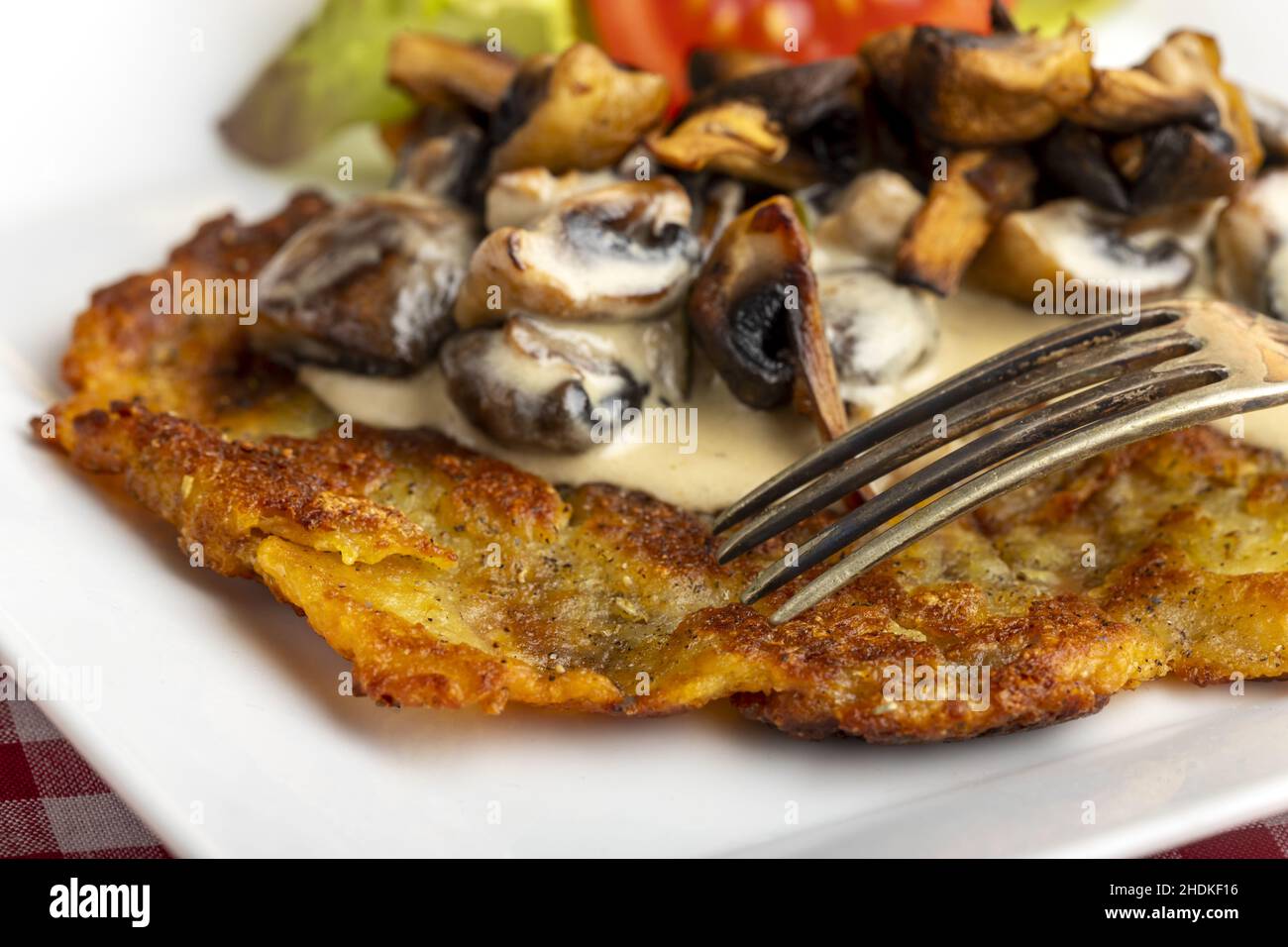 mushroom sauce, home made, hash brown, mushroom sauces, home mades ...