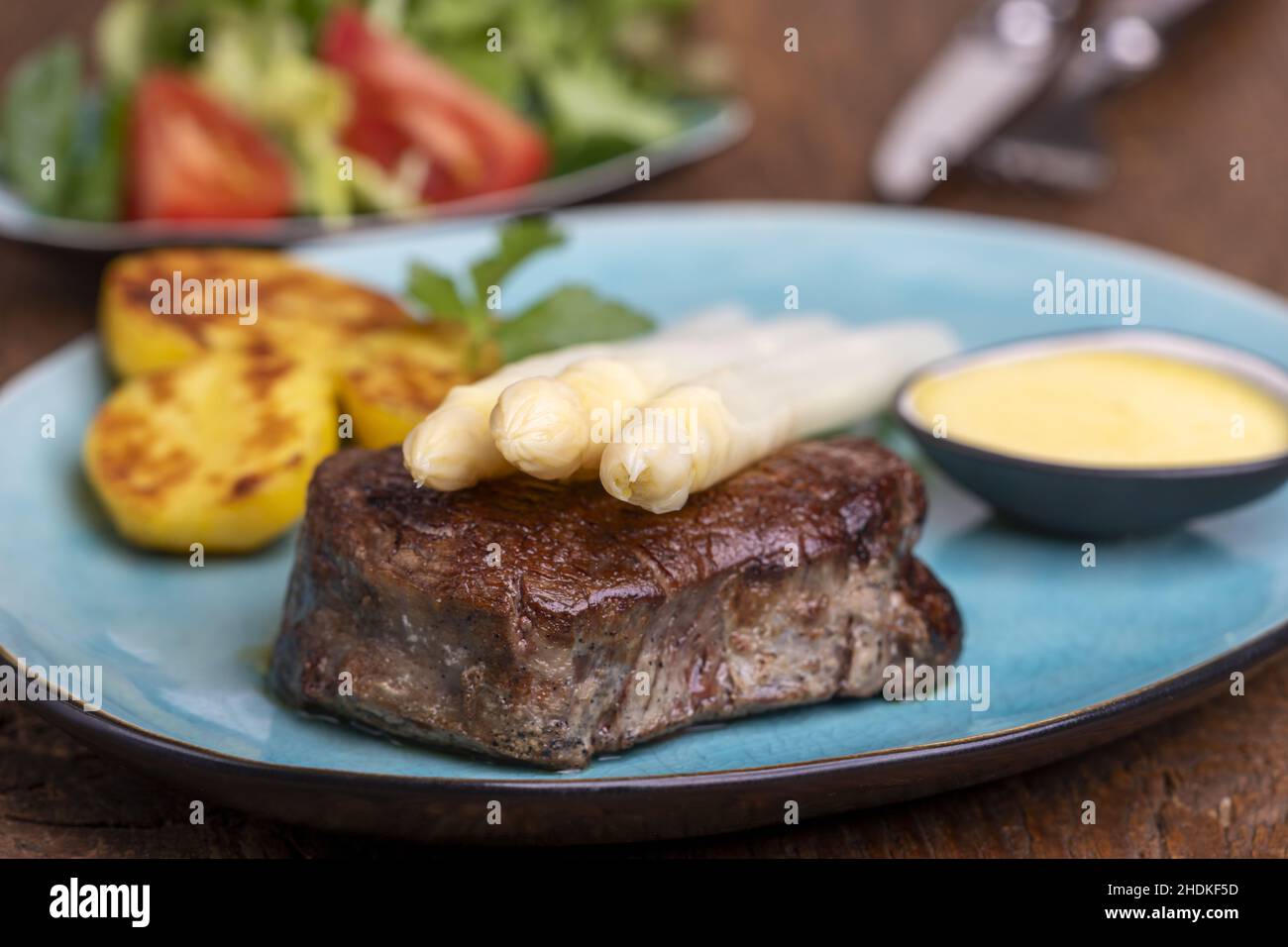 asparagus, fillet, beef, beef fillet, asparagus spear, asparagus spears ...