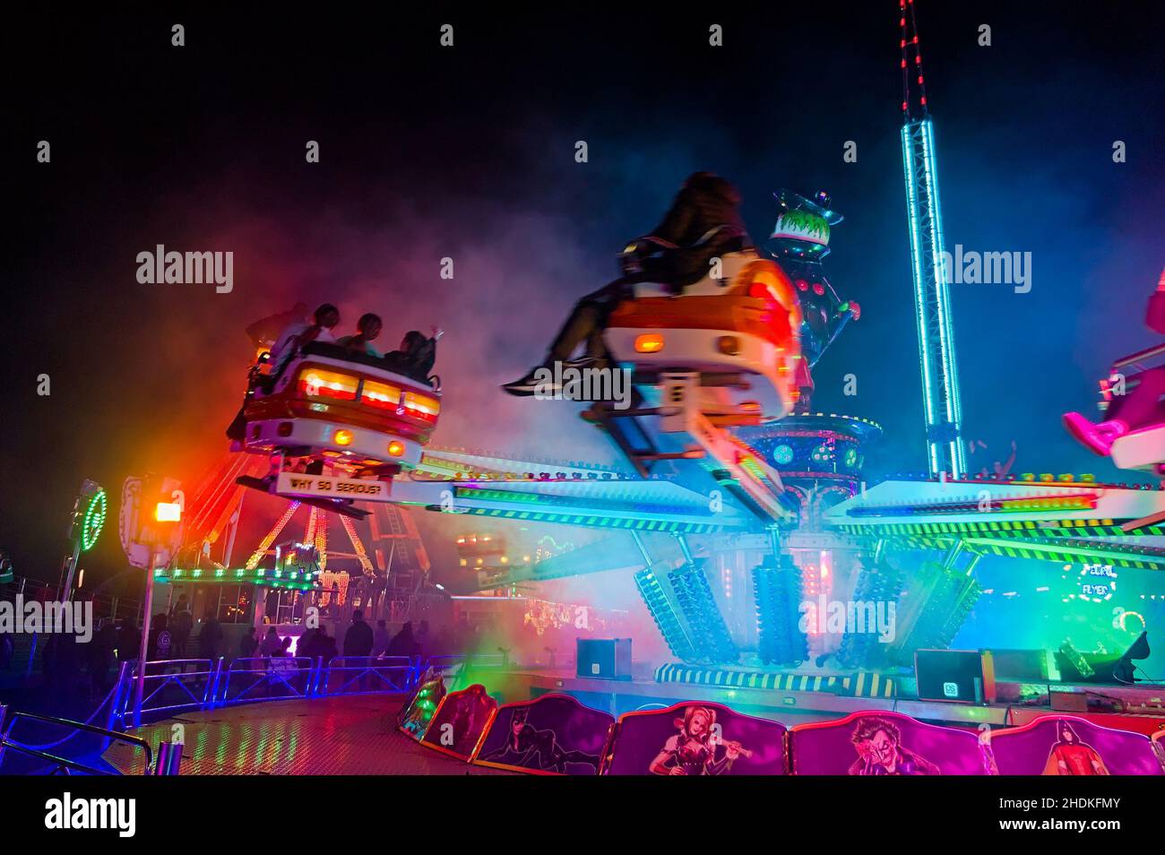 Fairground Machine High Resolution Stock Photography and Images - Alamy