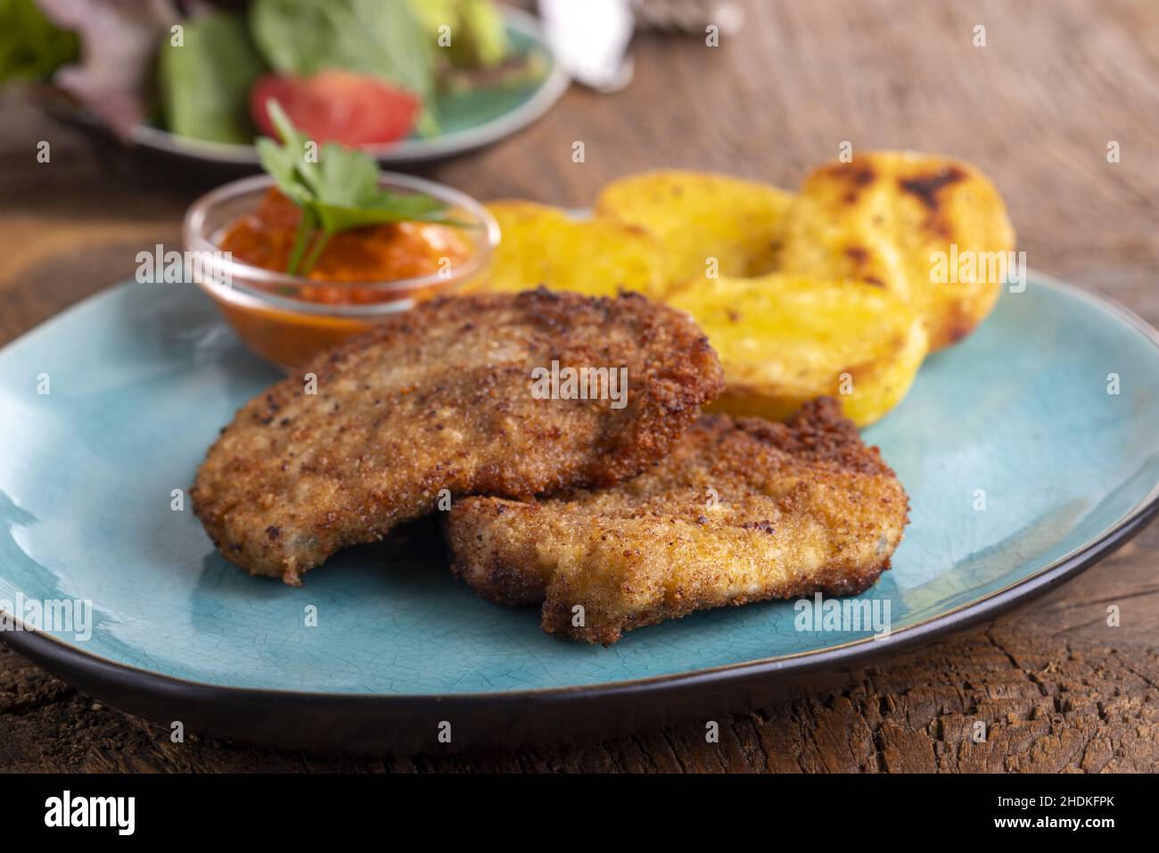 cutlet, wiener schnitzel, breaded, cutlets, wiener schnitzels, breadeds ...