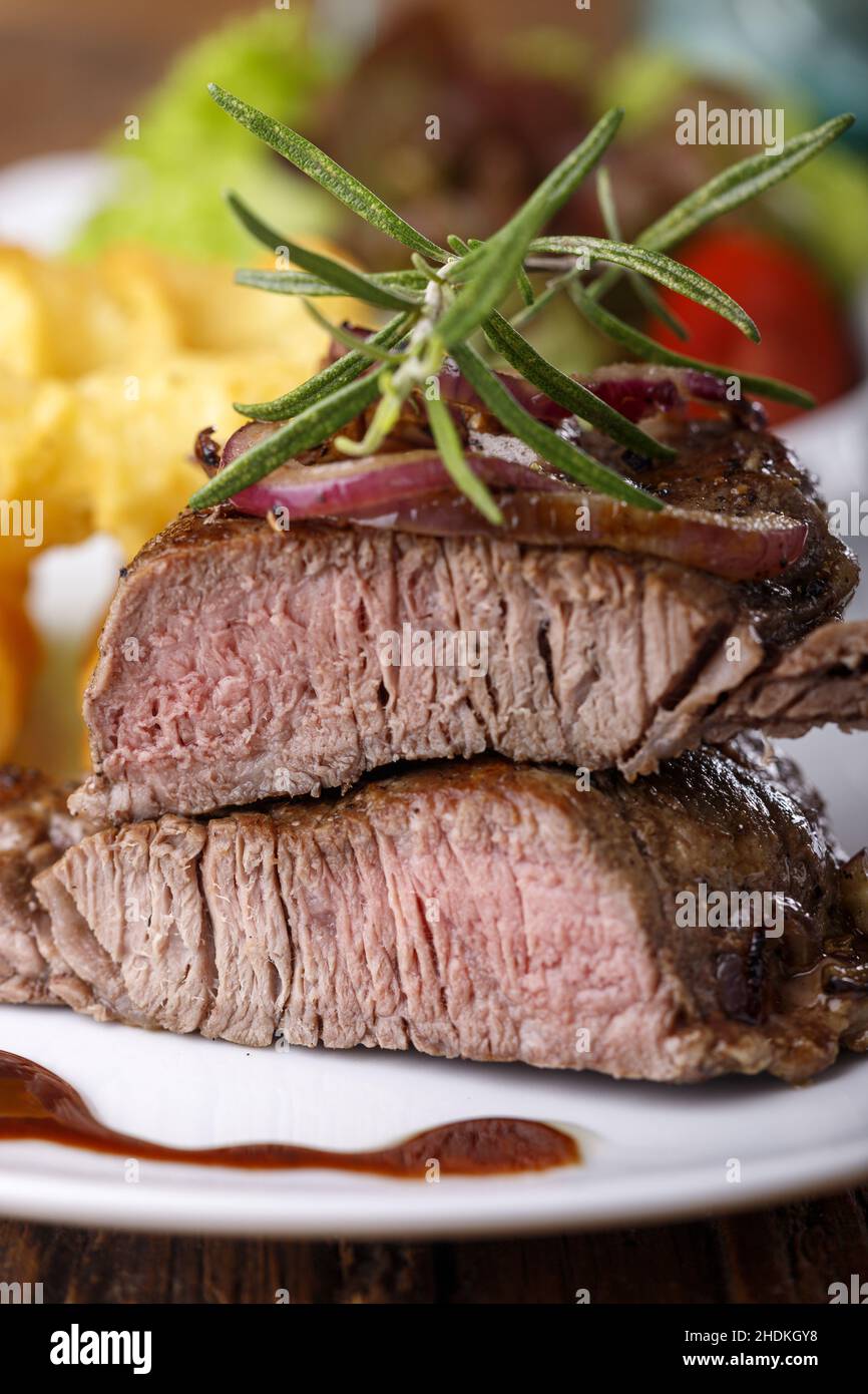 beef steak, beef steaks Stock Photo - Alamy