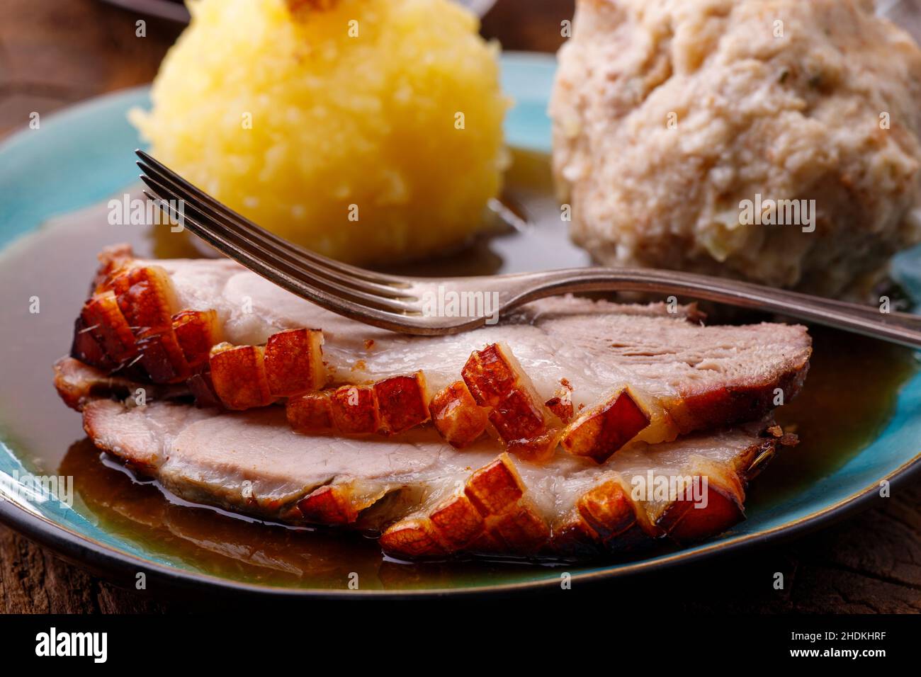 pig roast, national dish, national dishs Stock Photo - Alamy