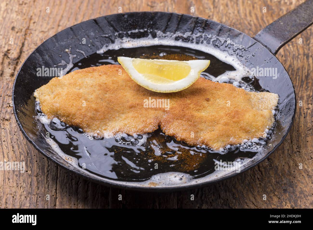 preparation, frying, wiener schnitzel, preparations, wiener schnitzels ...